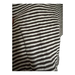 Chaser | Tops | Chaser Black And White Striped Tank Too | Poshmark